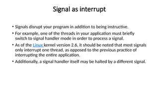 Threads, signal and socket system calls.pptx