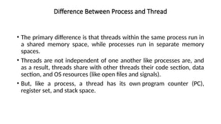 Threads, signal and socket system calls.pptx