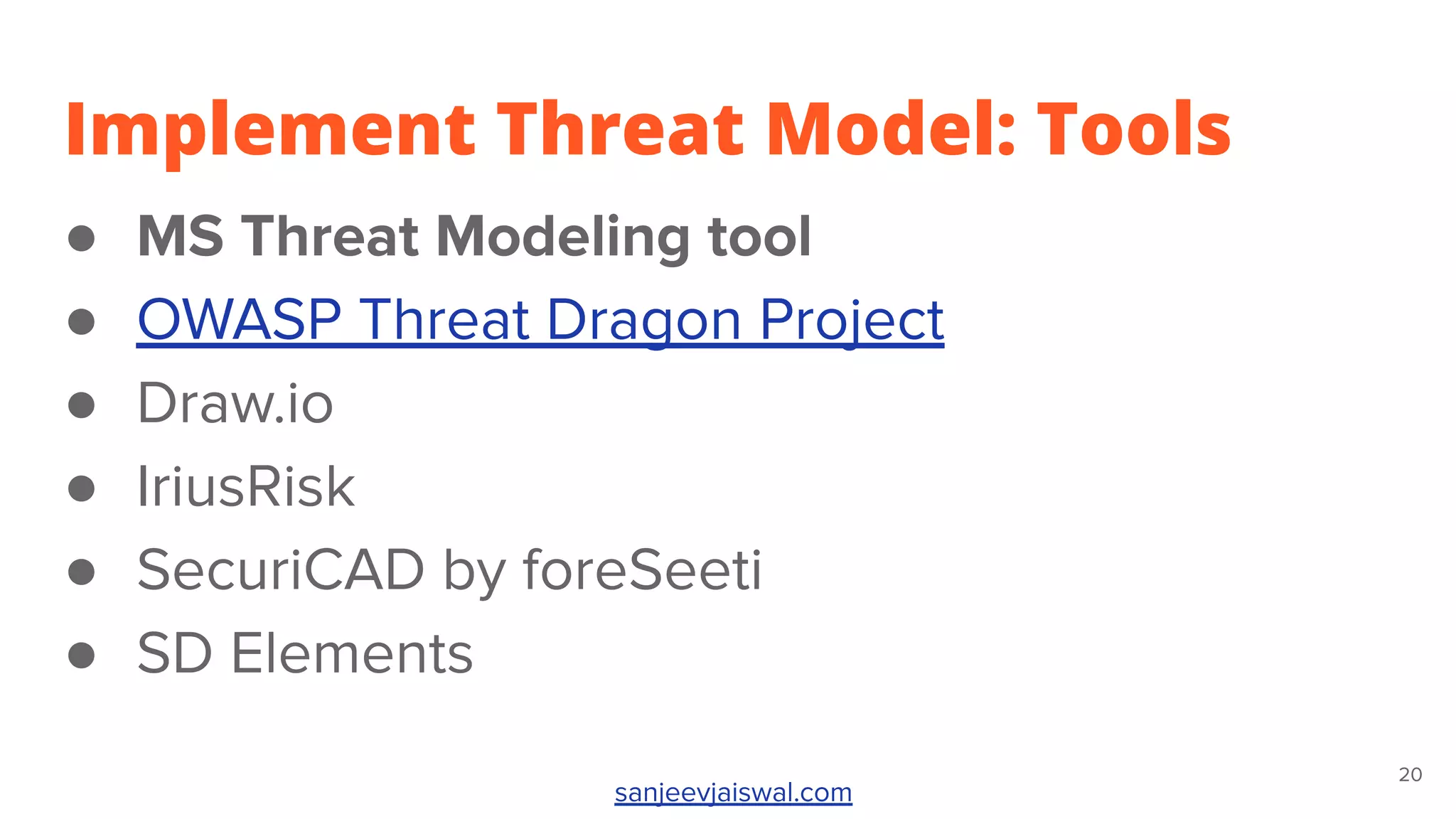 Threat Modeling Basics with Examples | PDF