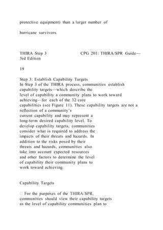 Threat and Hazard Identificationand Risk Assessment (THIRA) | DOCX
