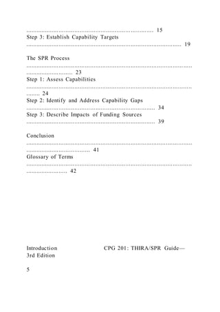 Threat and Hazard Identificationand Risk Assessment (THIRA) | DOCX