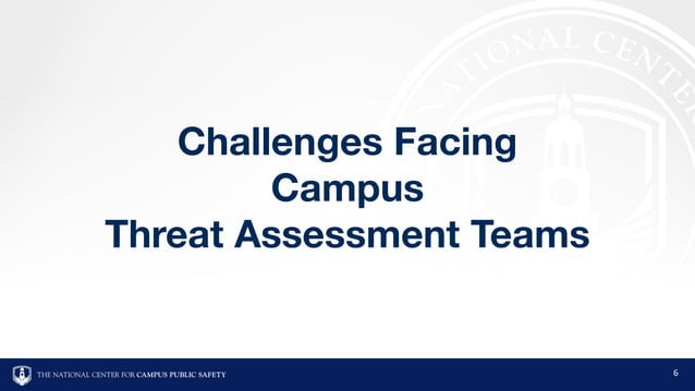 Next Steps for Campus Threat Assessment Teams | PPT
