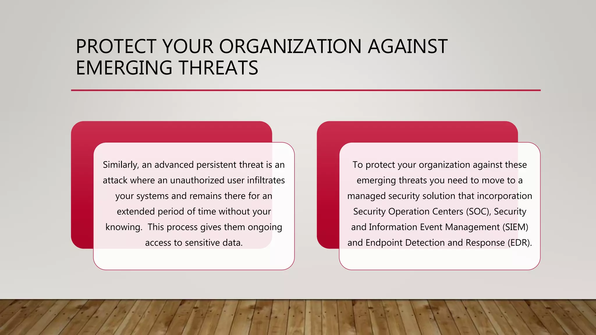 Threat Detection and Response Solutions | PPT