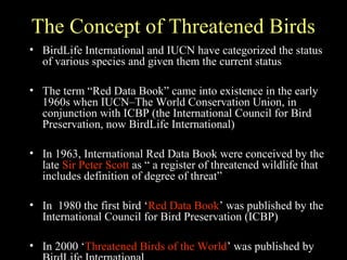 Threatened birds of_india | PPT