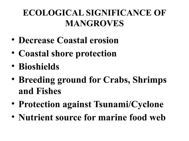 THREATENED MANGROVES ECOSYSTEM & ITS FUNCTIONS.pptx