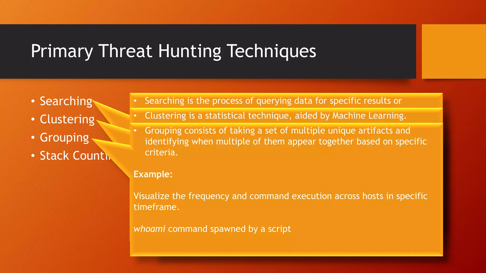Threat hunting and achieving security maturity | PPTX