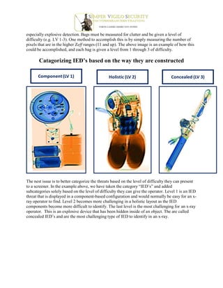 Threat image projection (TIP) and computer based training (CBT) viable ...