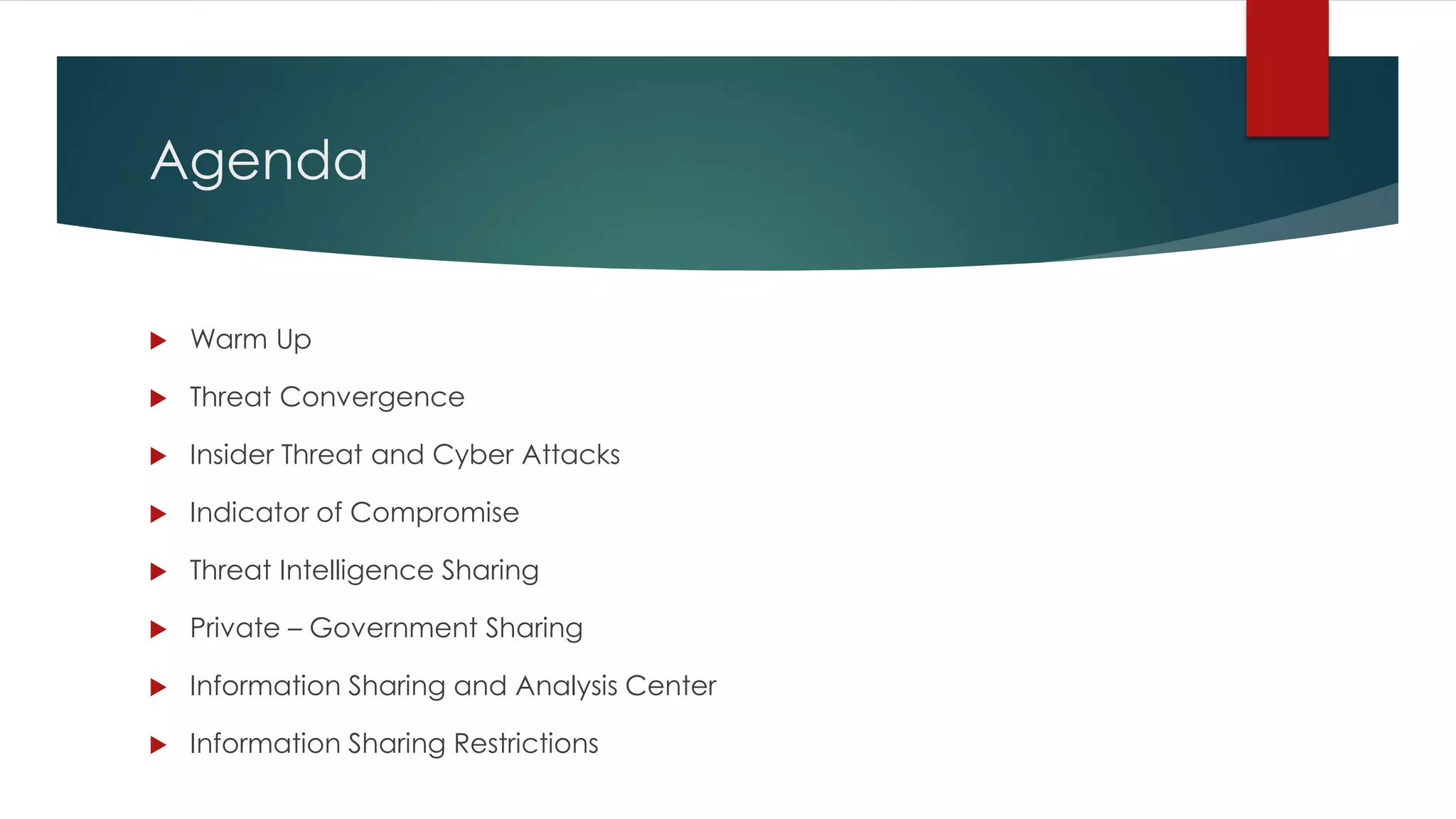 Threat Indicators and Cyber Intelligence Sharing in Financial Sector | PPT