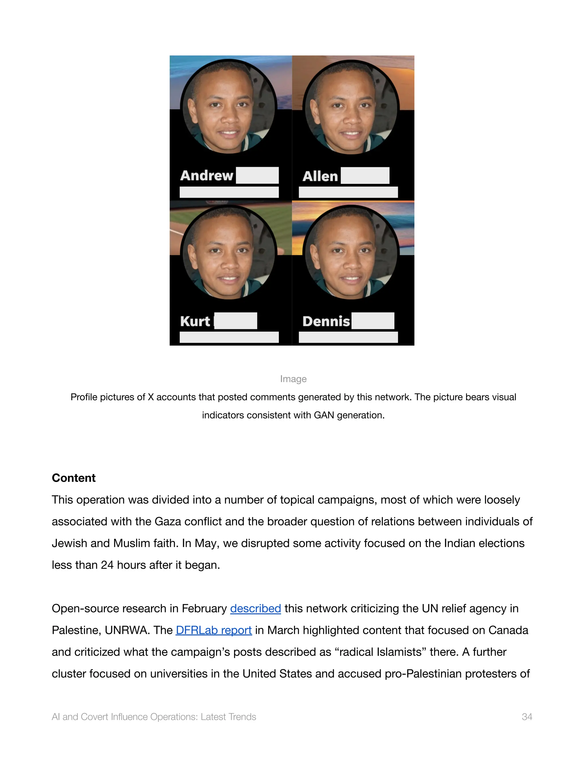 AI and Covert Influence Operations: Latest Trends | PDF