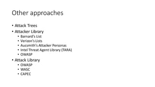 Application Threat Modeling | PDF | Operating Systems | Computer ...