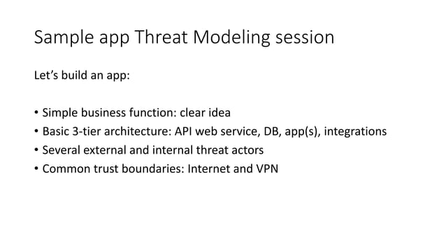 Threat Modeling 101 | PPTX | Information and Network Security | Computing