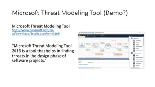 Threat Modeling 101 | PPTX