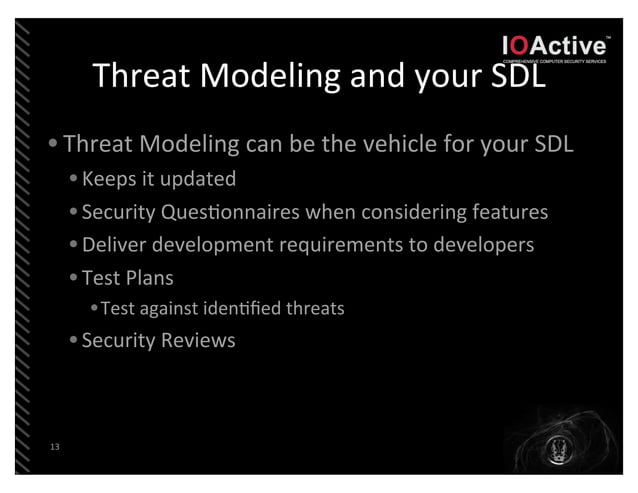 Threat Modeling: Best Practices | PDF | Technology & Computing