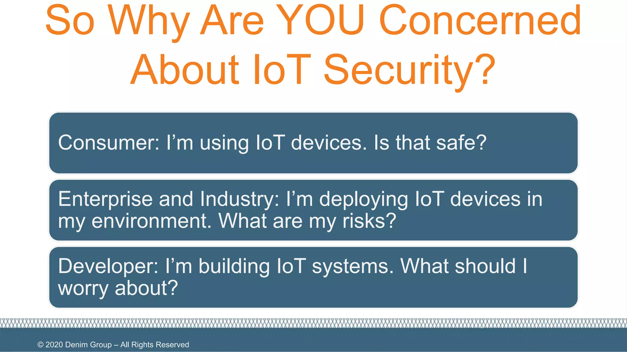 An Updated Take: Threat Modeling for IoT Systems | PPT