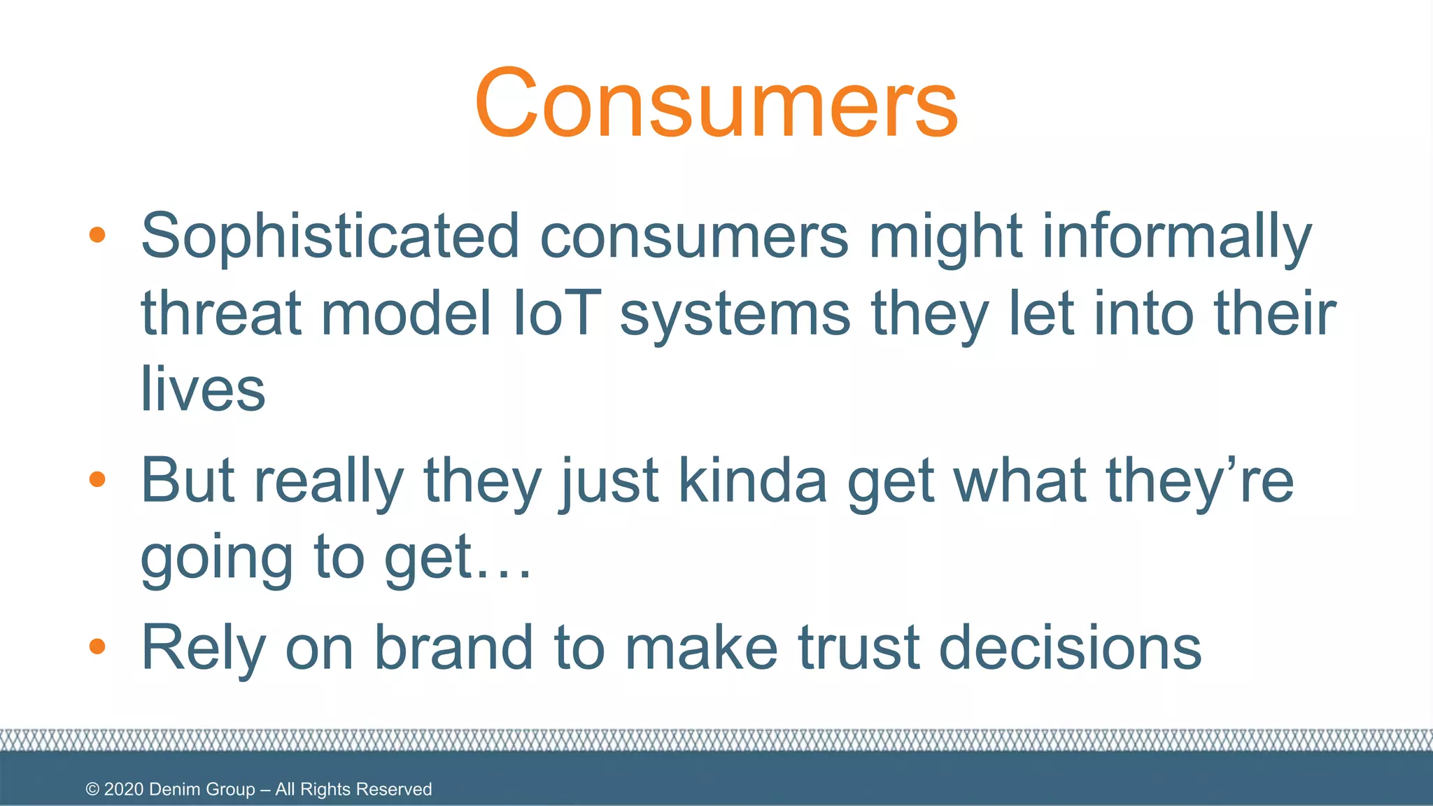 An Updated Take: Threat Modeling for IoT Systems | PPT