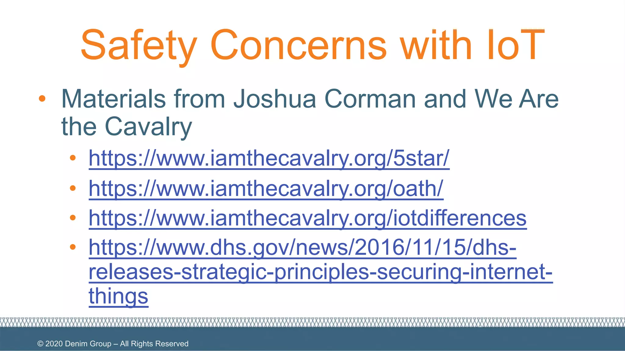 An Updated Take: Threat Modeling for IoT Systems | PPT