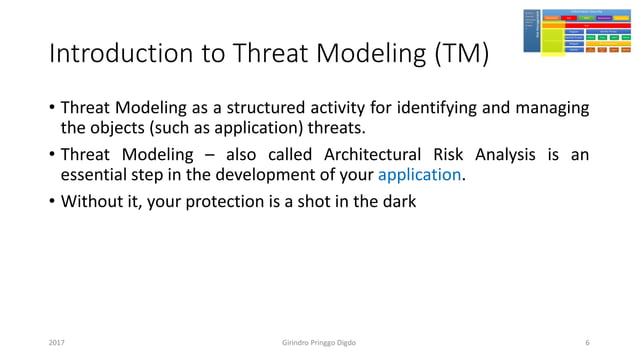 Threat Modeling Using Stride Ppt