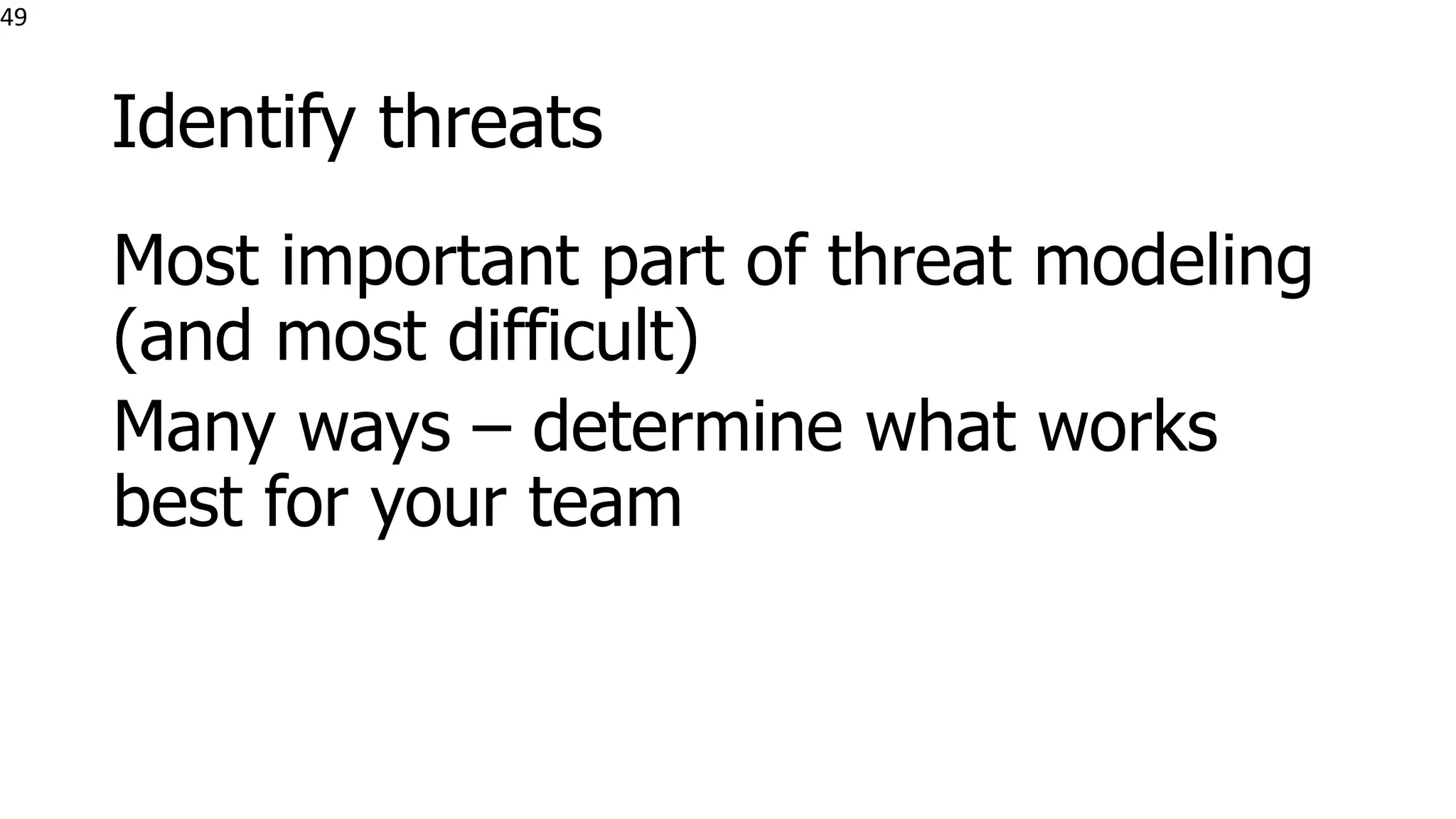Threat Modeling workshop by Robert Hurlbut | PPT