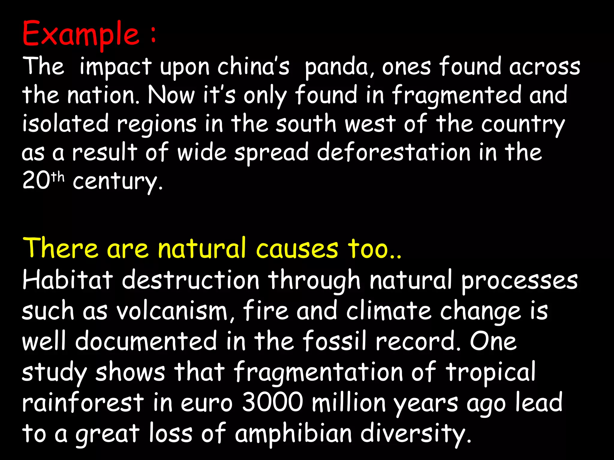 Threats to Biodiversity | PPT