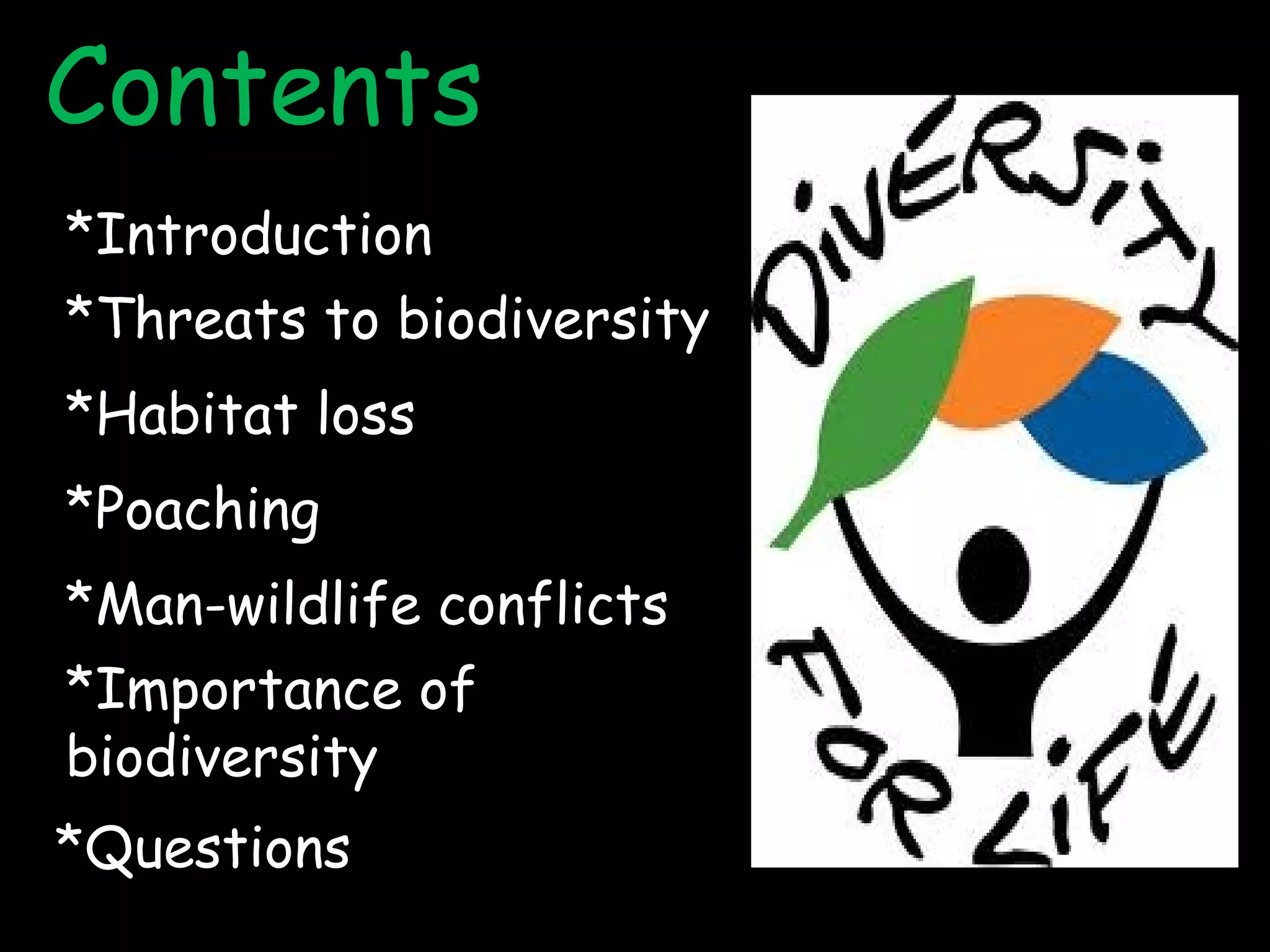 Threats to Biodiversity | PPT
