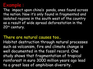 Threats to Biodiversity | PPT