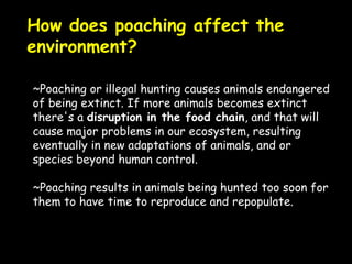 Threats to Biodiversity | PPT