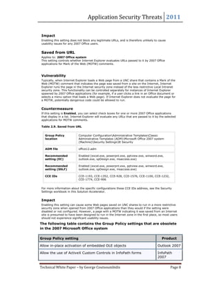 Threats and Countermeasures | PDF