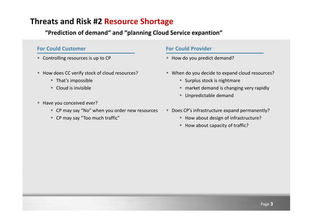 Threats and risks to cloud computing | PDF | Cloud Computing | Internet