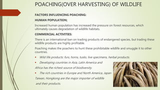 Threats to biodiversity | PPTX