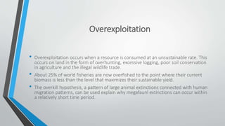 Threats to biodiversity | PPTX