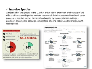 Threats to biodiversity and endangered animals | PPTX