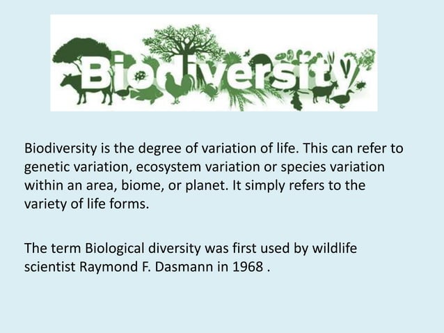 Threats to biodiversity and endangered animals | PPTX | Environment ...