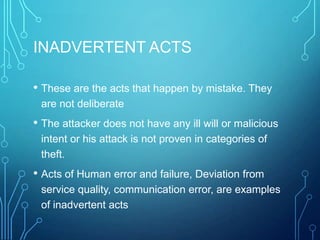 Threats to information security | PPTX