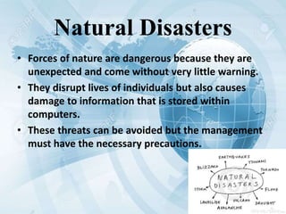 Threats to information security | PPTX