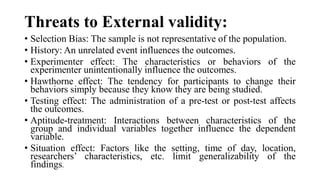 Threats to validity | PPTX