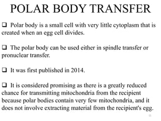 Three parent babies: Everything you need to know | PPTX