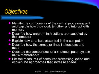 Three Central Processing Unit | PPT | Computing | Technology & Computing
