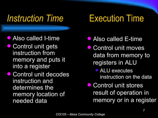 Three Central Processing Unit | PPT | Computing | Technology & Computing