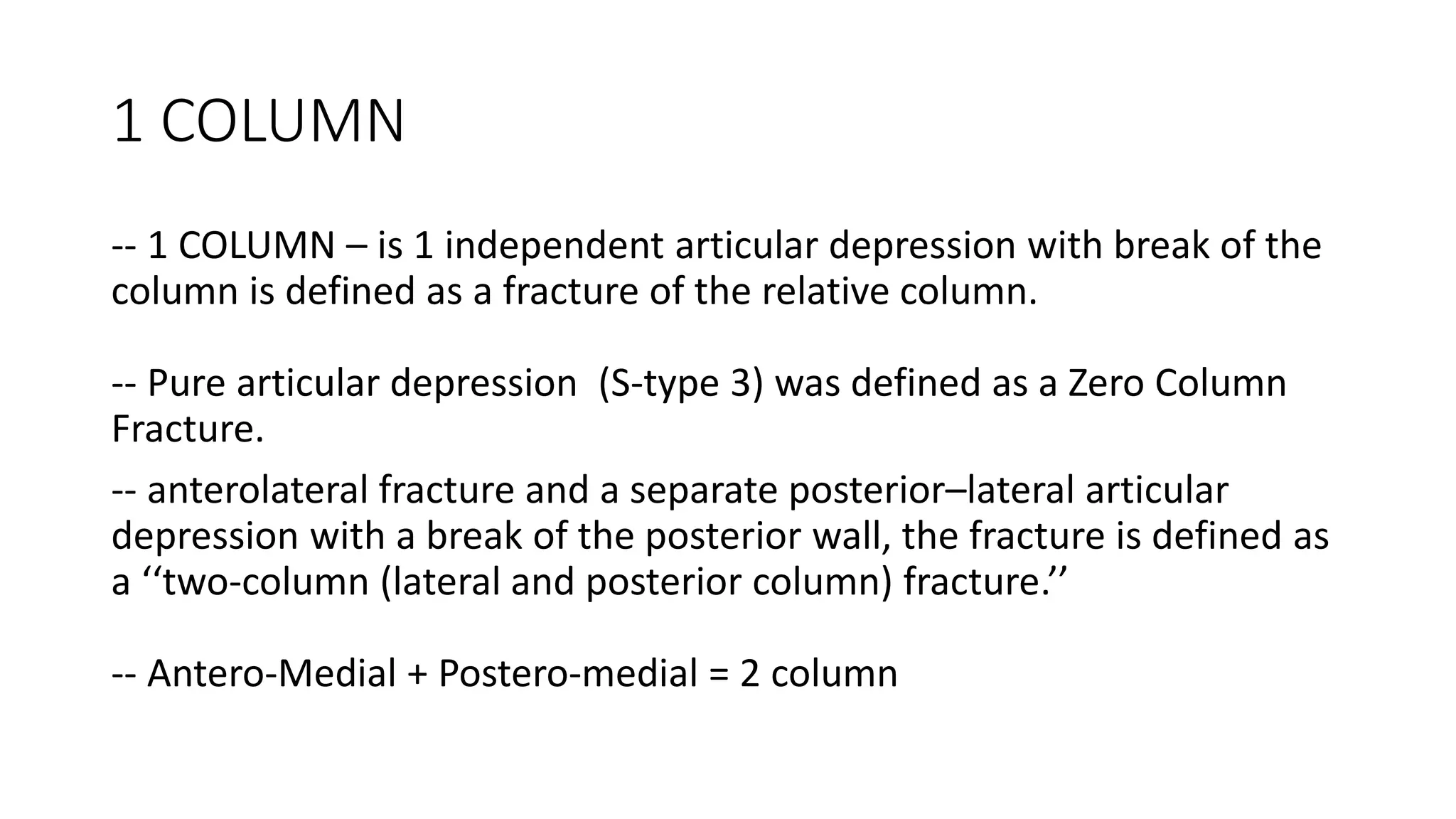 Three column fixation for complex PROXIMAL TIBIA FRACTURES | PPTX