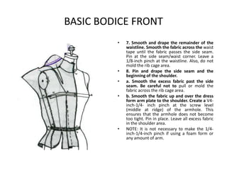 Three dimensional dress form | PPTX
