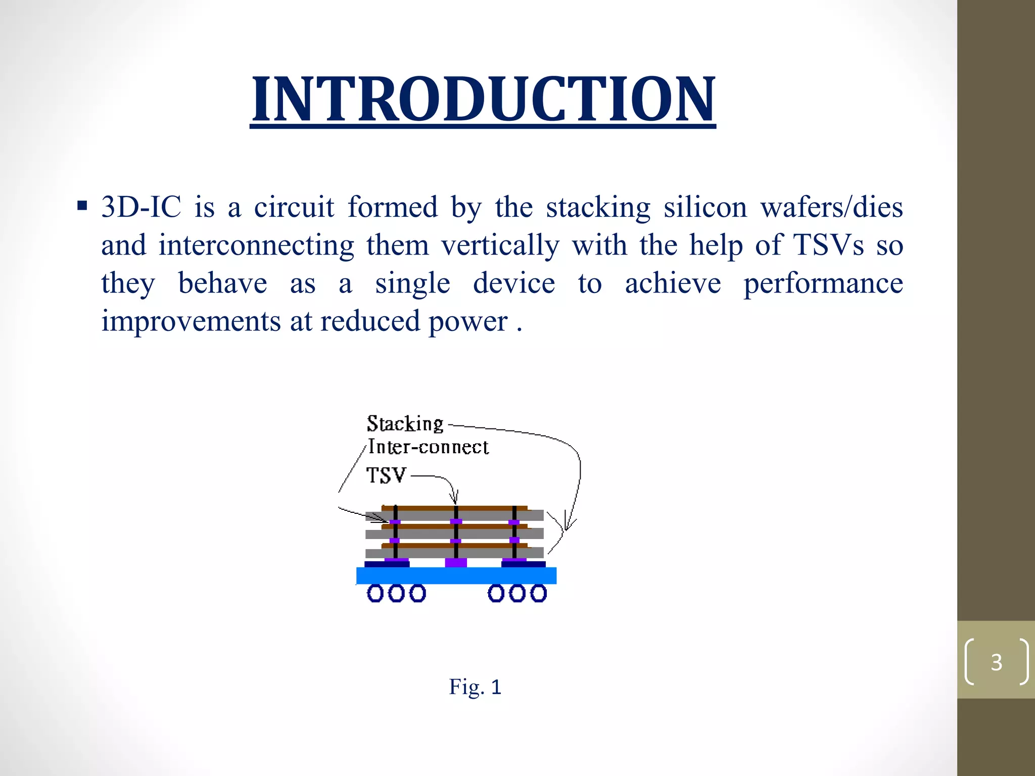 Three dimensional integrated circuit | PPTX