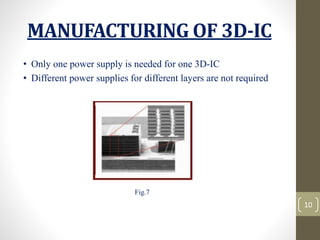 Three dimensional integrated circuit | PPTX