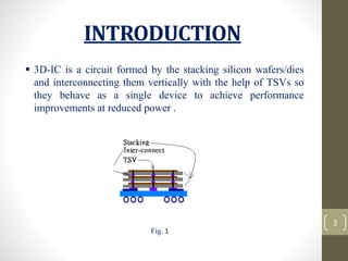 Three dimensional integrated circuit | PPTX