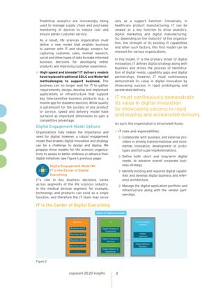 Three Engagement Models for Embracing Digital in Life Sciences | PDF