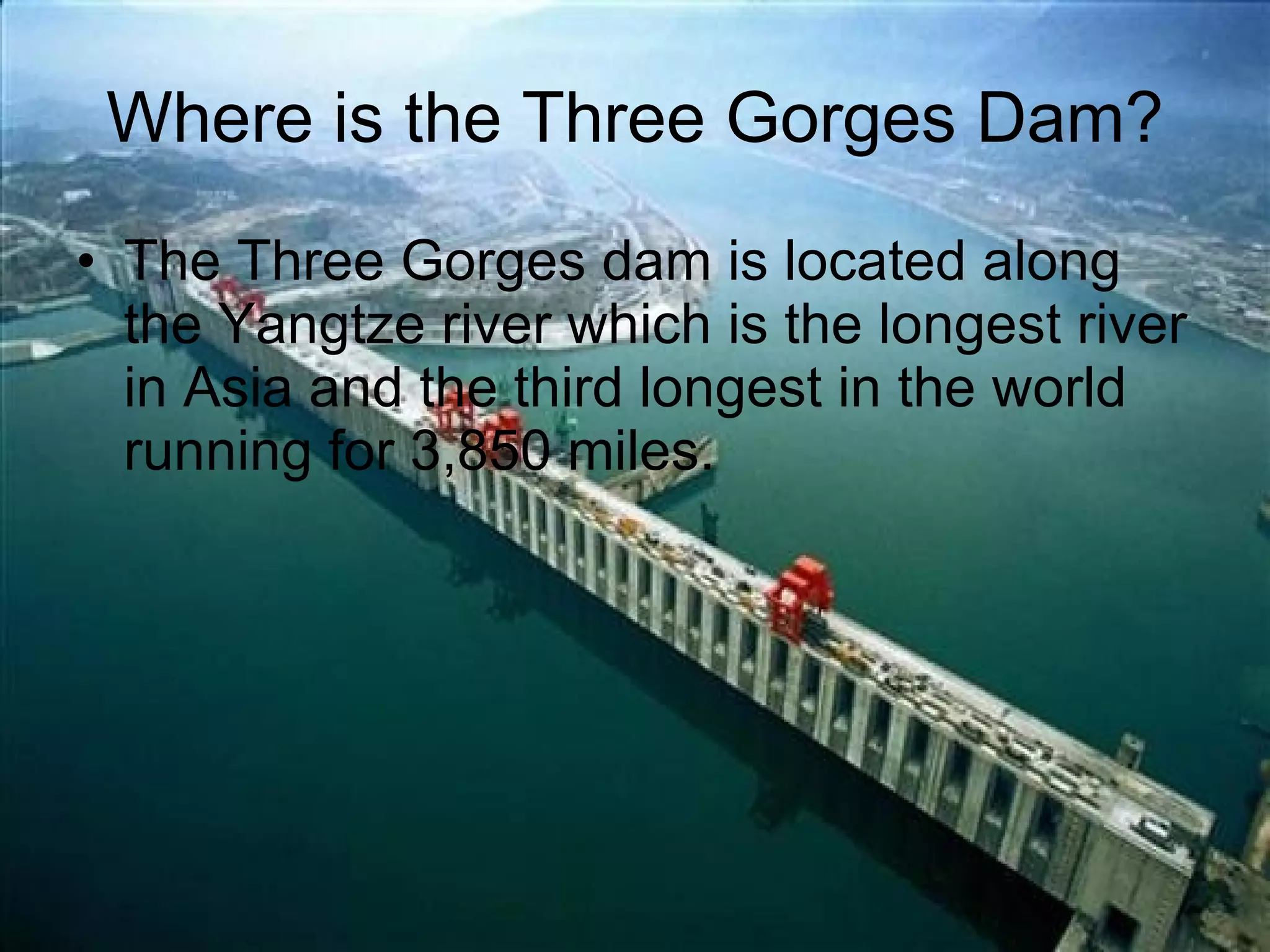 Three Gorges Dam Ben Phillips | PPT