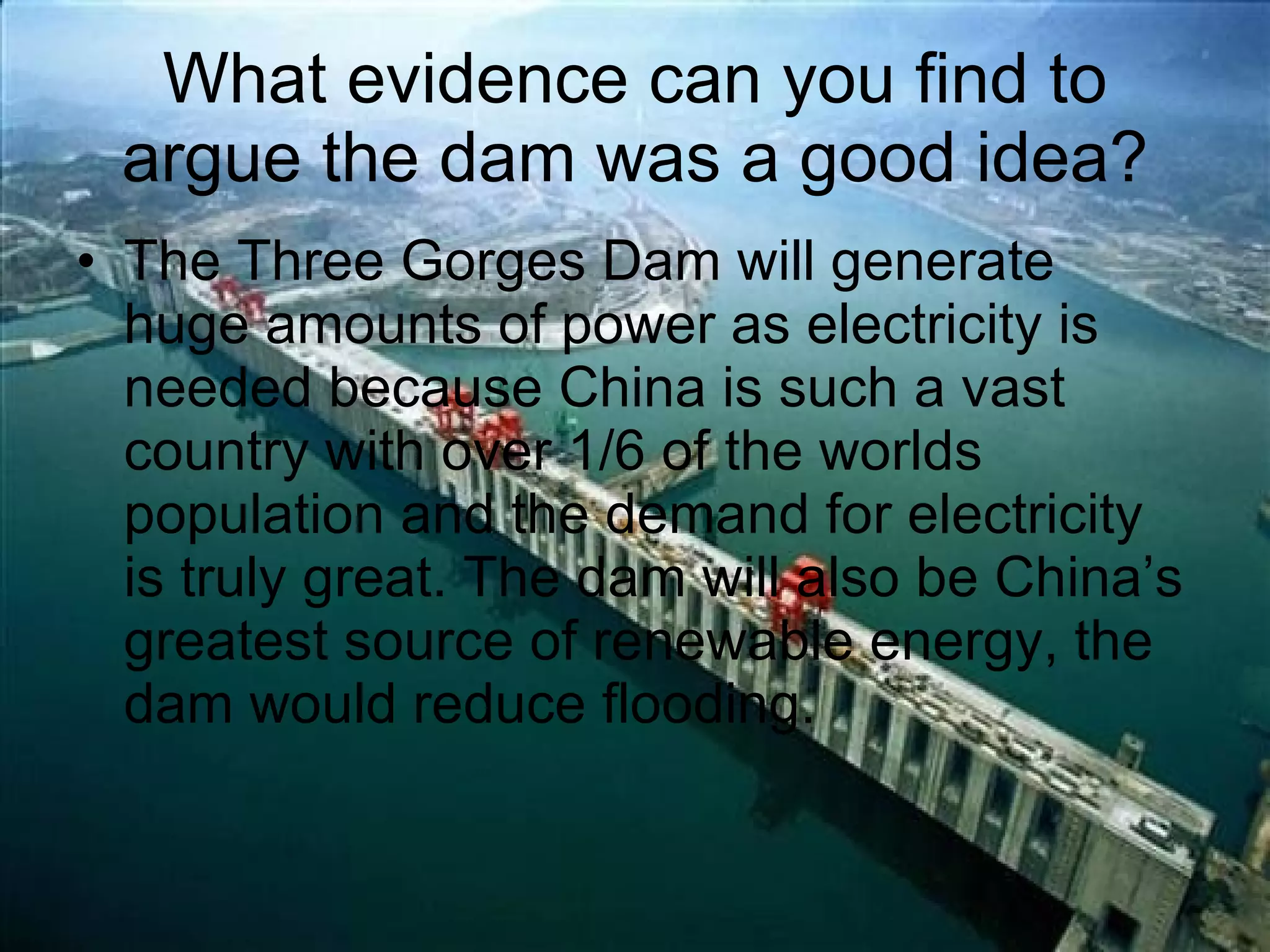 Three Gorges Dam Ben Phillips | PPT