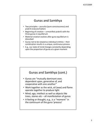 Three Gunas | PDF