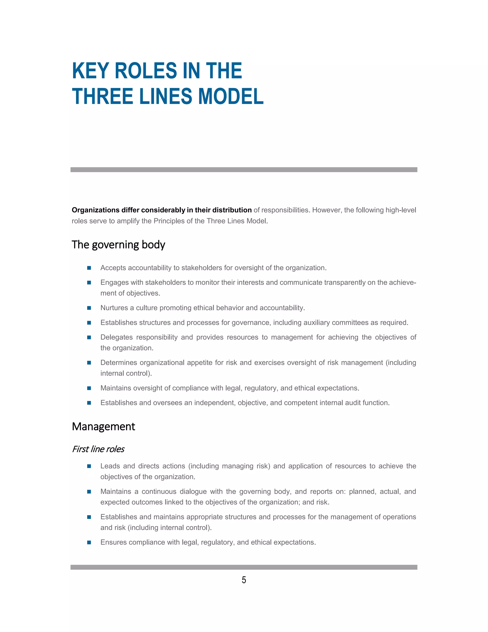 Three lines model updated, IIA update model tiga lapis pertahanan ...