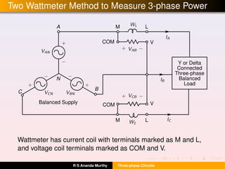 Three phase-circuits | PDF
