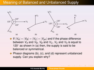 Three phase-circuits | PDF